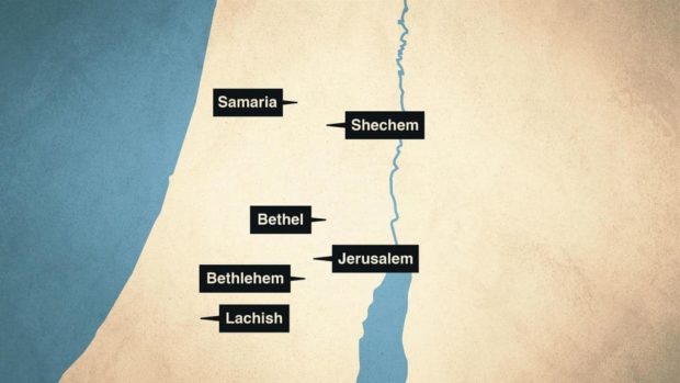 39 Old Testament Maps—One for Every Book