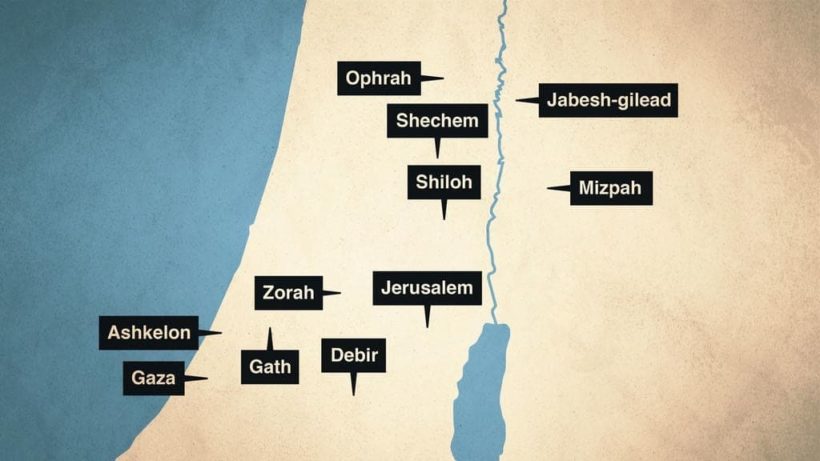 39 Old Testament Maps—One for Every Book