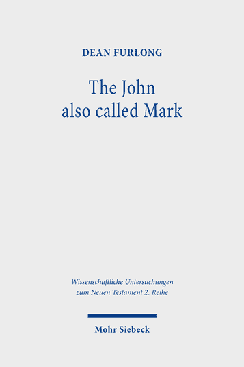 a priori: Dean Furlong's work on John Mark