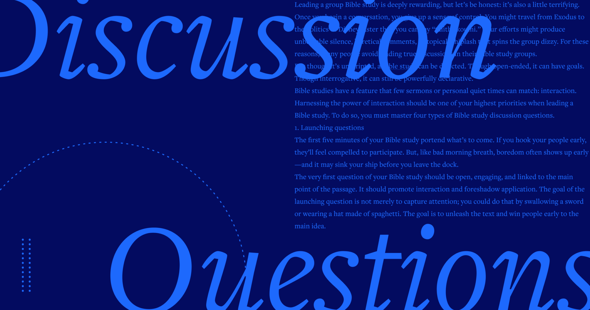 How to Ask Excellent Bible Study Discussion Questions