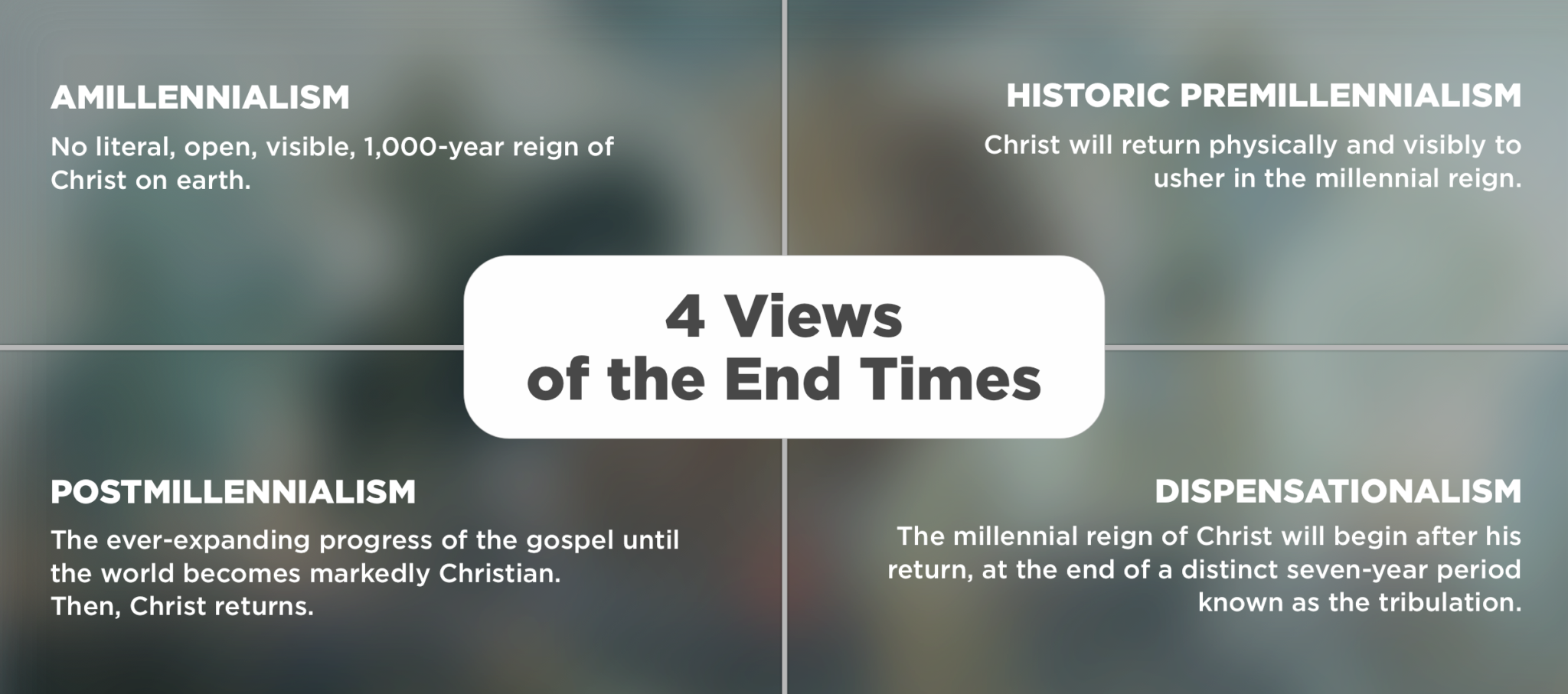What Is Eschatology? 4 Views, Why There’s Disagreement & More