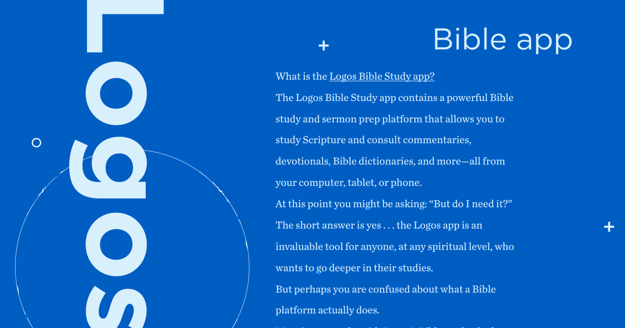 Logos Bible Study App: What It Is and Why It’s the Best Choice for You