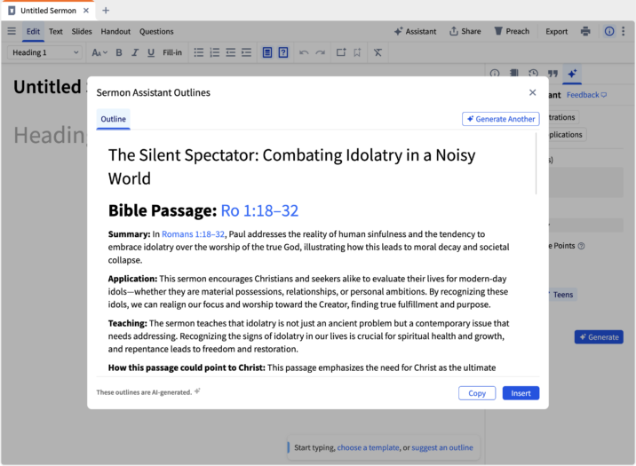 Sermon Planning: How to Get Ahead without Stressing Out