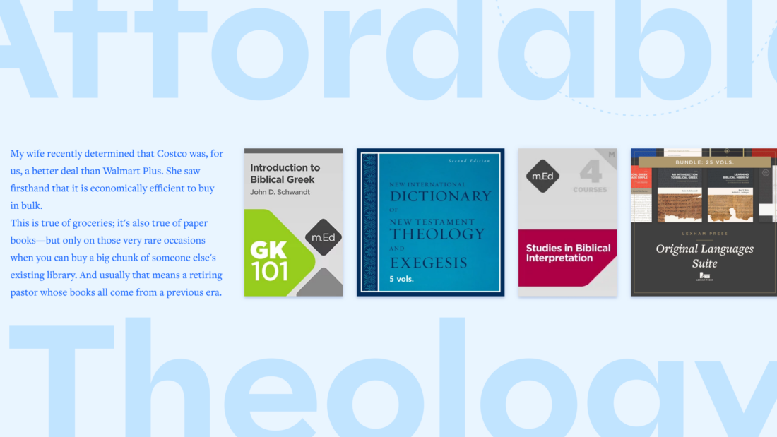 Mark Ward | Word by Word, the Logos Blog