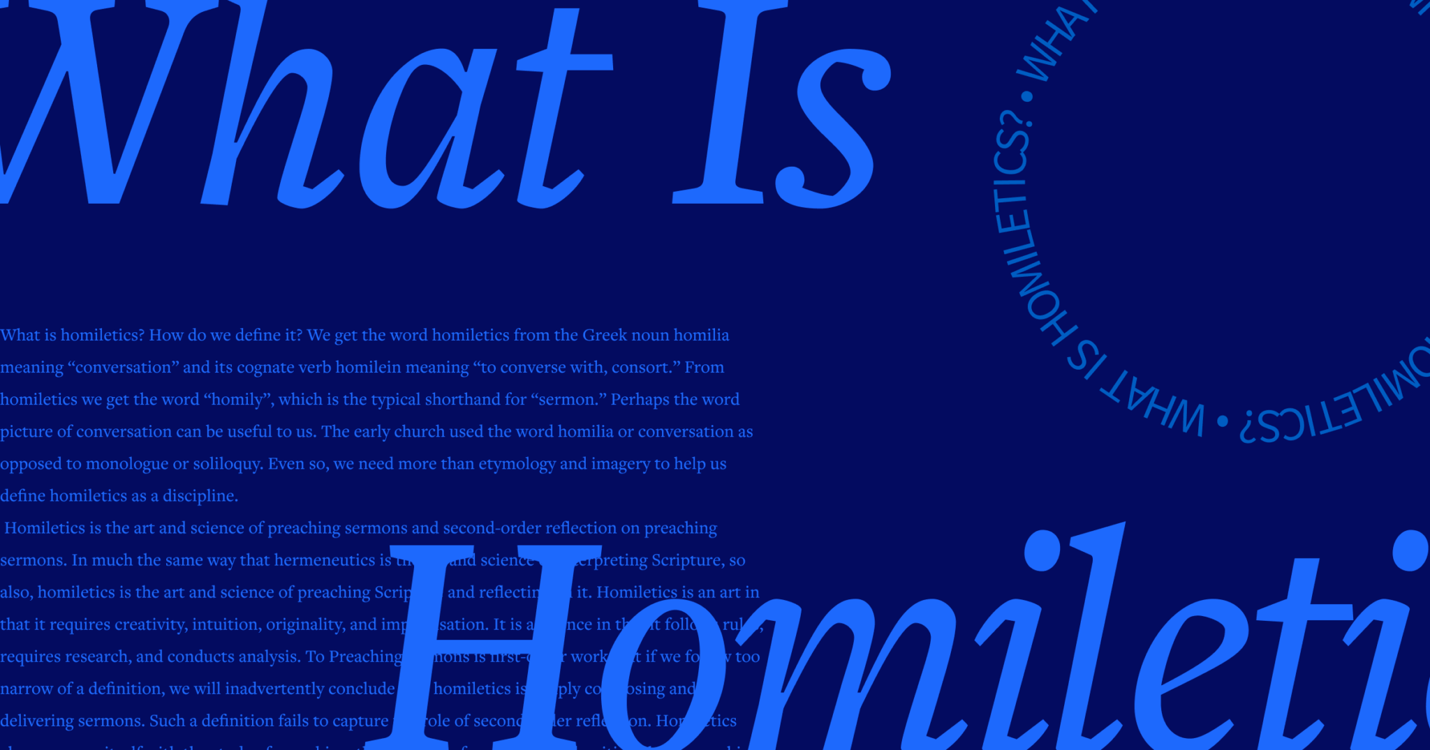 What Is Homiletics? An Intro to the Art & Science of Preaching
