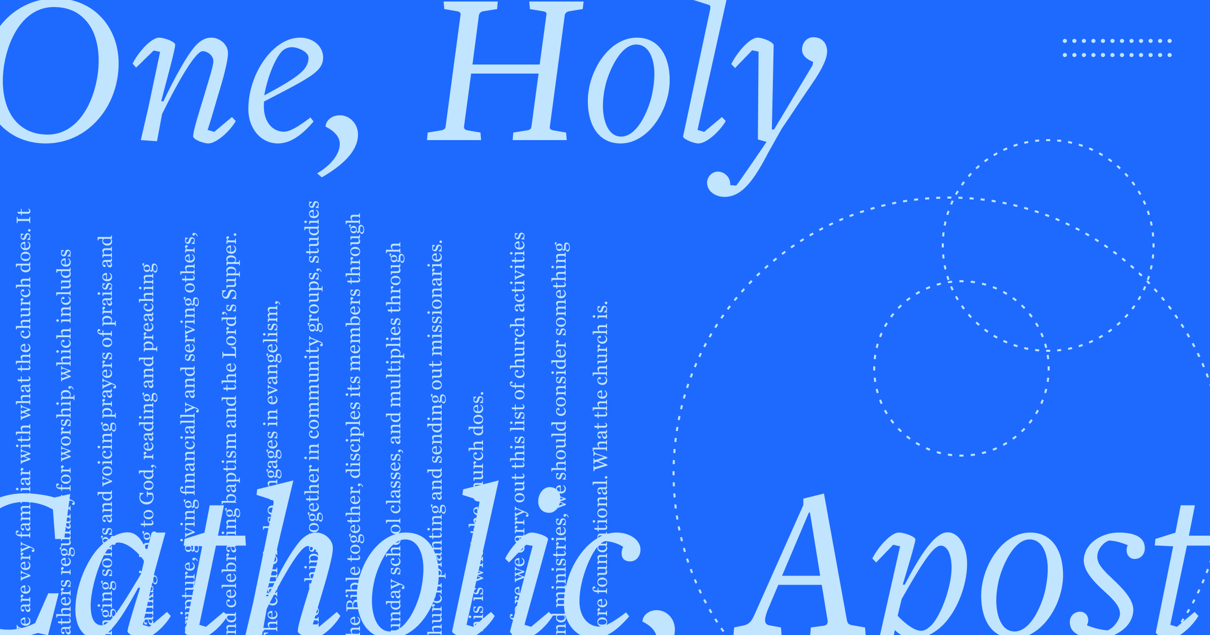 One, Holy, Catholic & Apostolic: The 4 Marks Explained