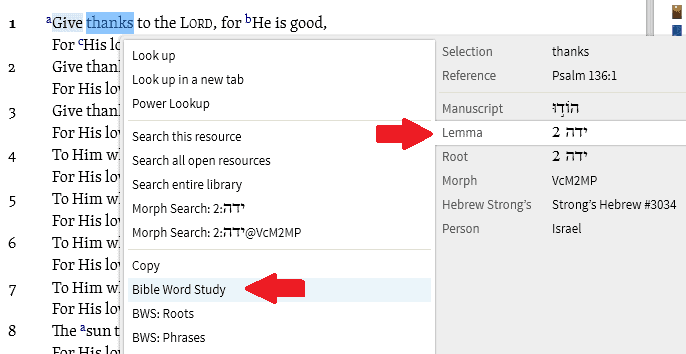 How to Study a Word's Root: Thanksgiving