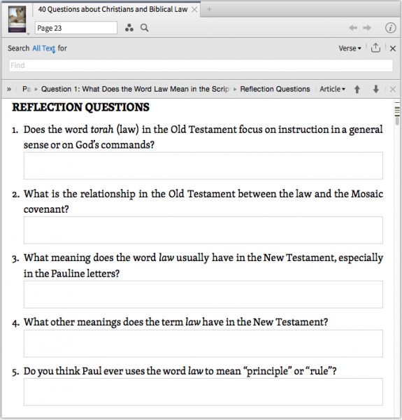 The Importance of Understanding Biblical Law