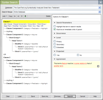 Differences in Syntax Searches and Morphology Searches | LogosTalk